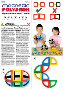 Magnetic Polydron Sphera Class Set