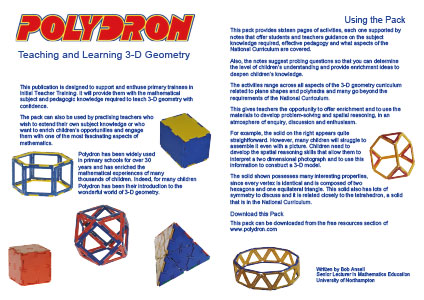 Free Resources for the Polydron product range