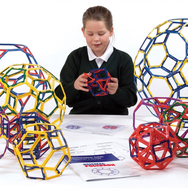 Original Polydron Frameworks Platonic Solids Set