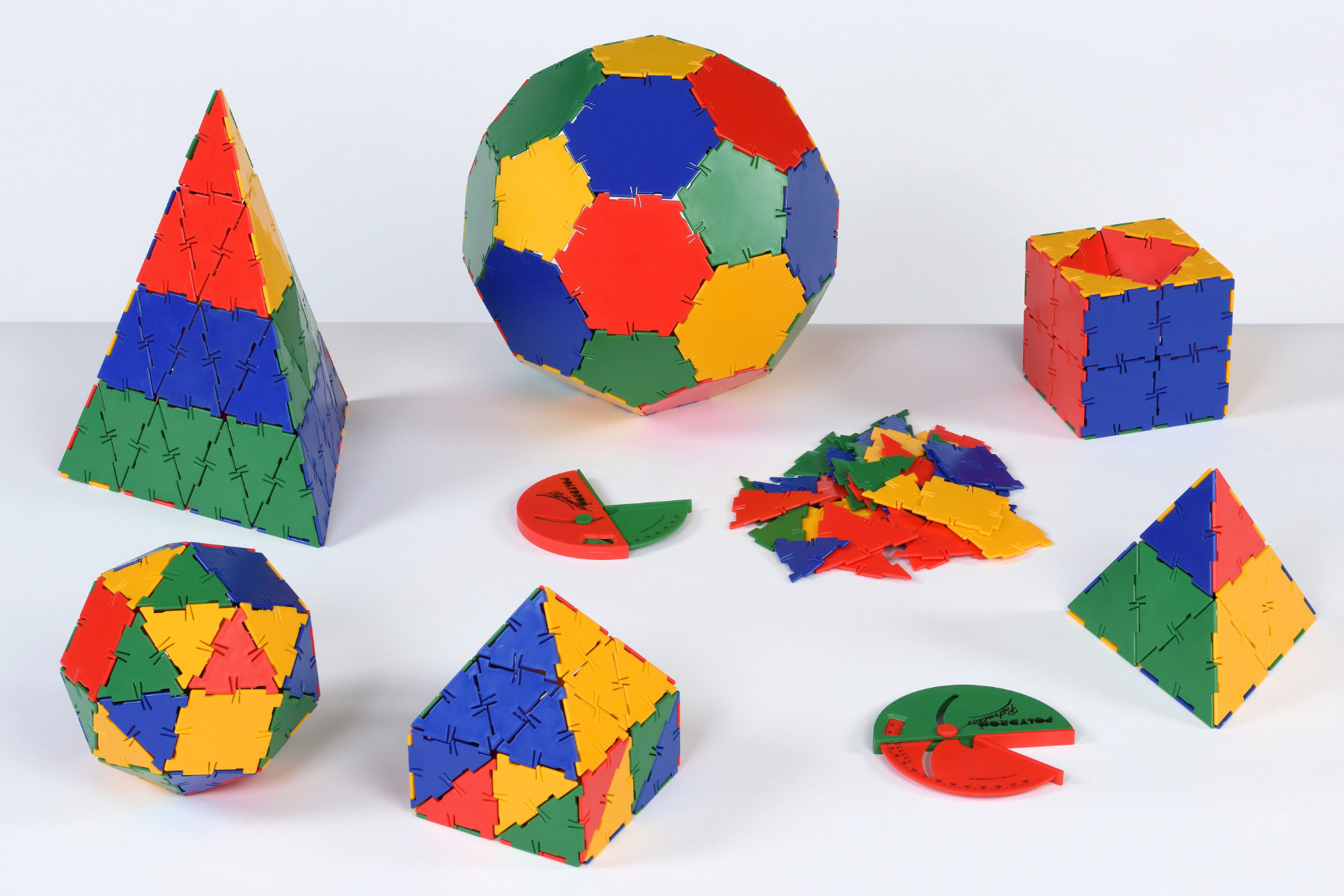 Original Polydron School Geometry Set