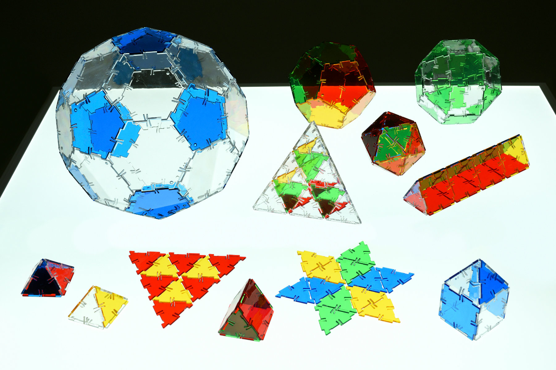 Original Crystal Polydron Class Set