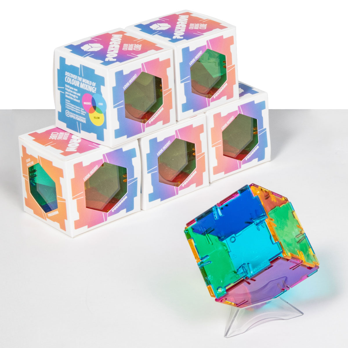 Original Polydron Colour Mixing Cube