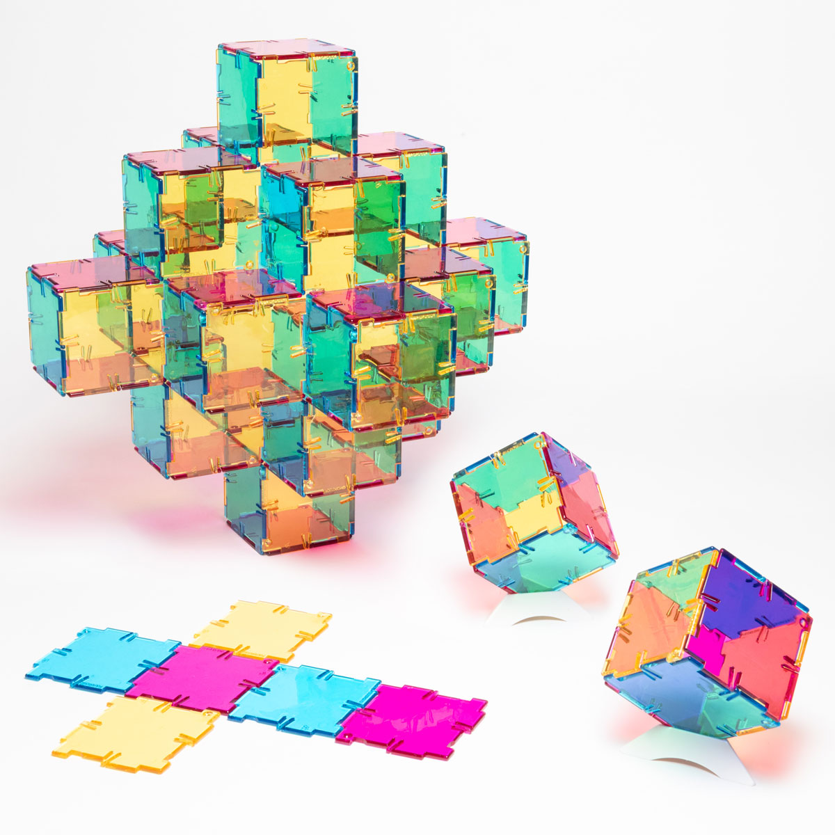 Original Crystal Polydron CMY Class Set