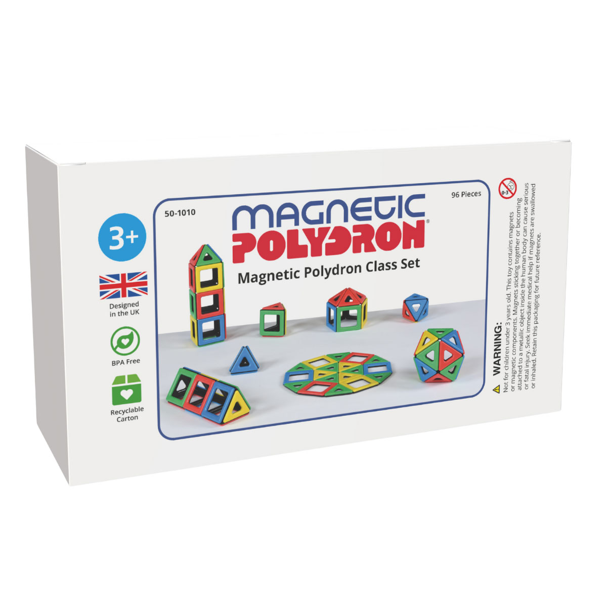 Magnetic Polydron Class Set