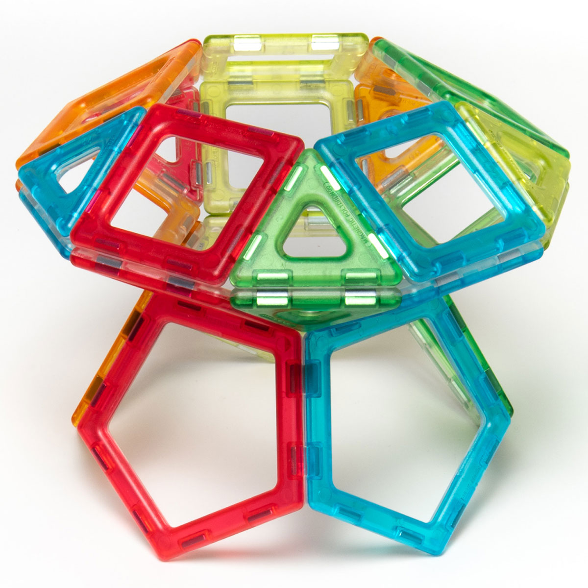 Translucent Magnetic Polydron Exploration Set