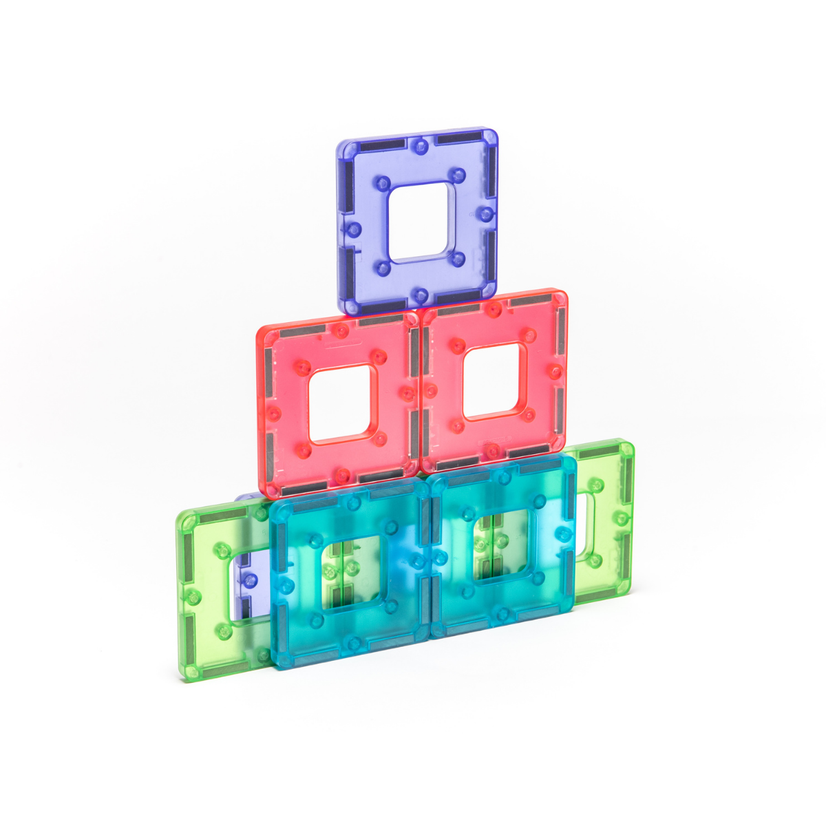 Translucent Polydron KinderMag Starter Set