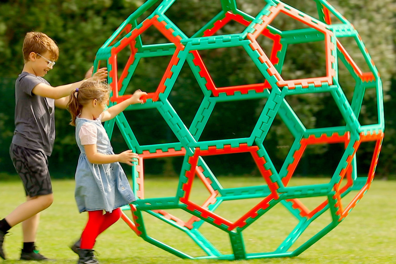 XL Polydron Buckyball