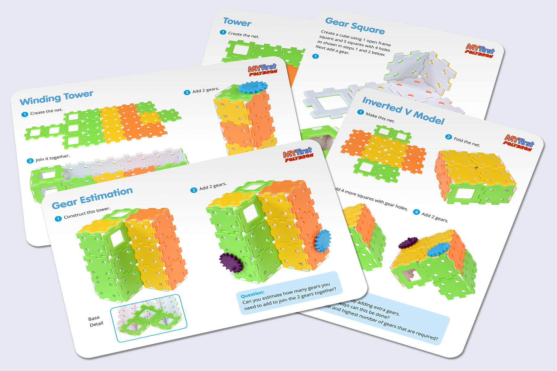 My First Polydron Gears Set
